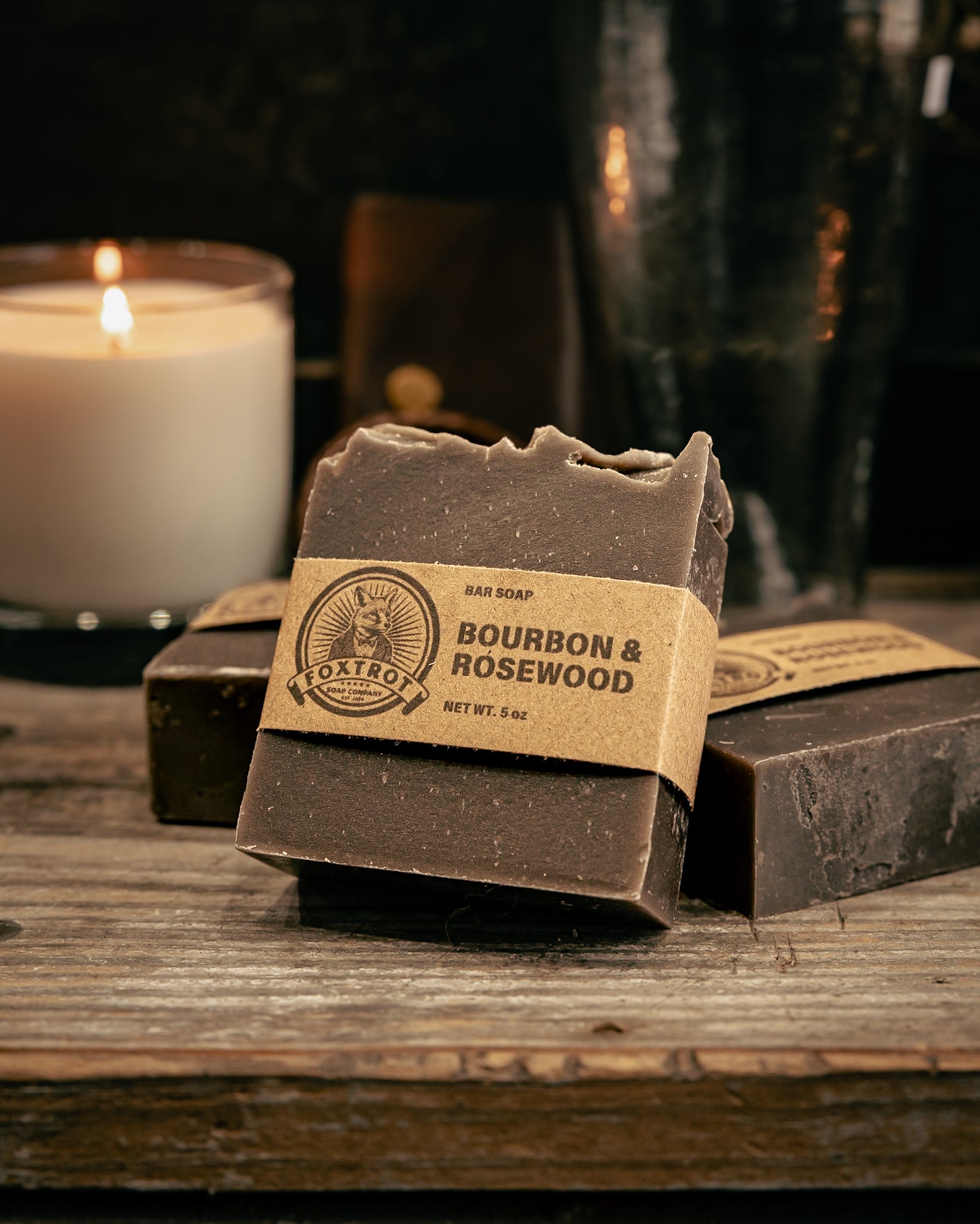 Bar Soap | Bourbon & Rosewood | Foxtrot Soap Company – Manready Mercantile