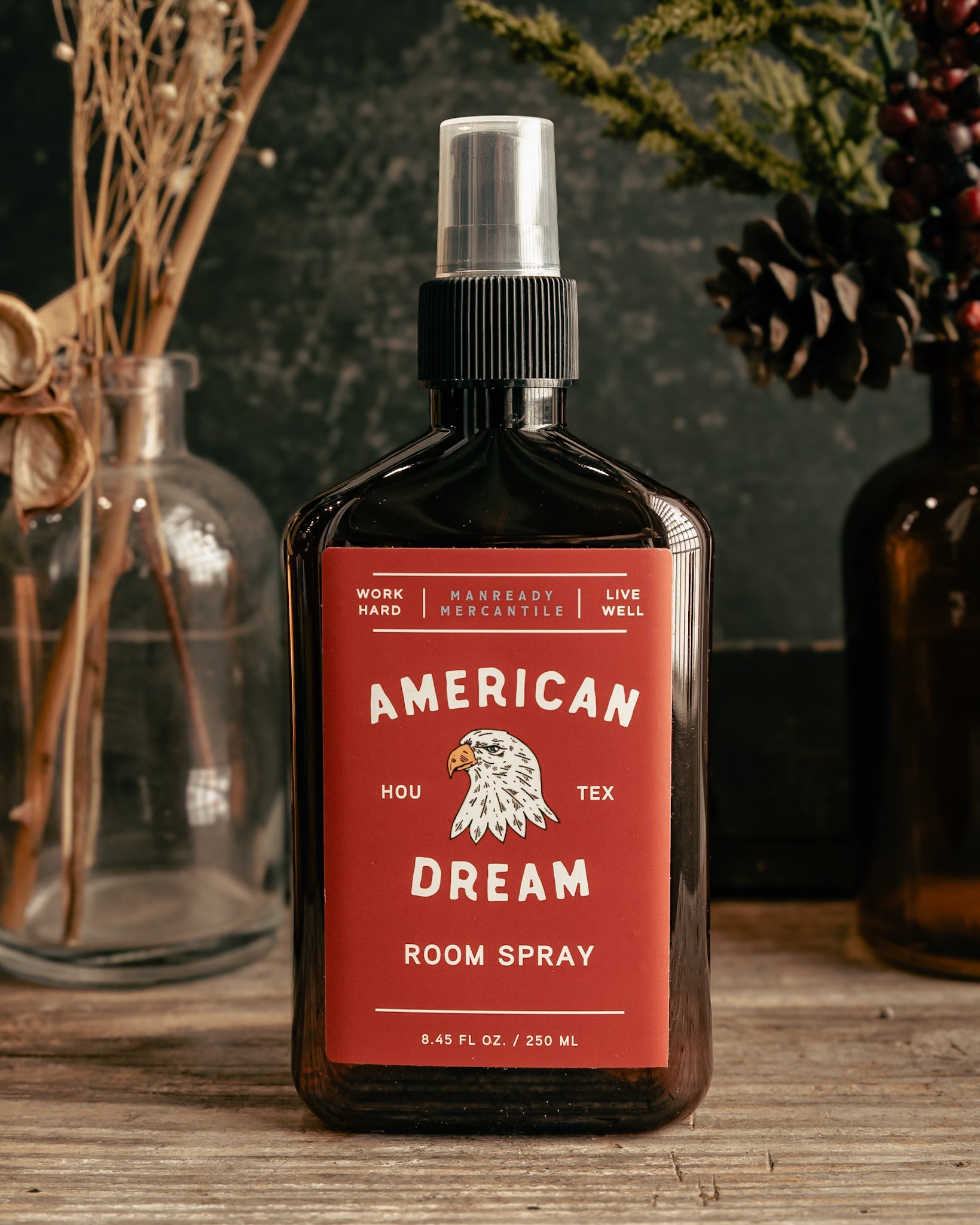 Room Spray | Karmawood + Vetiver | Manready Mercantile