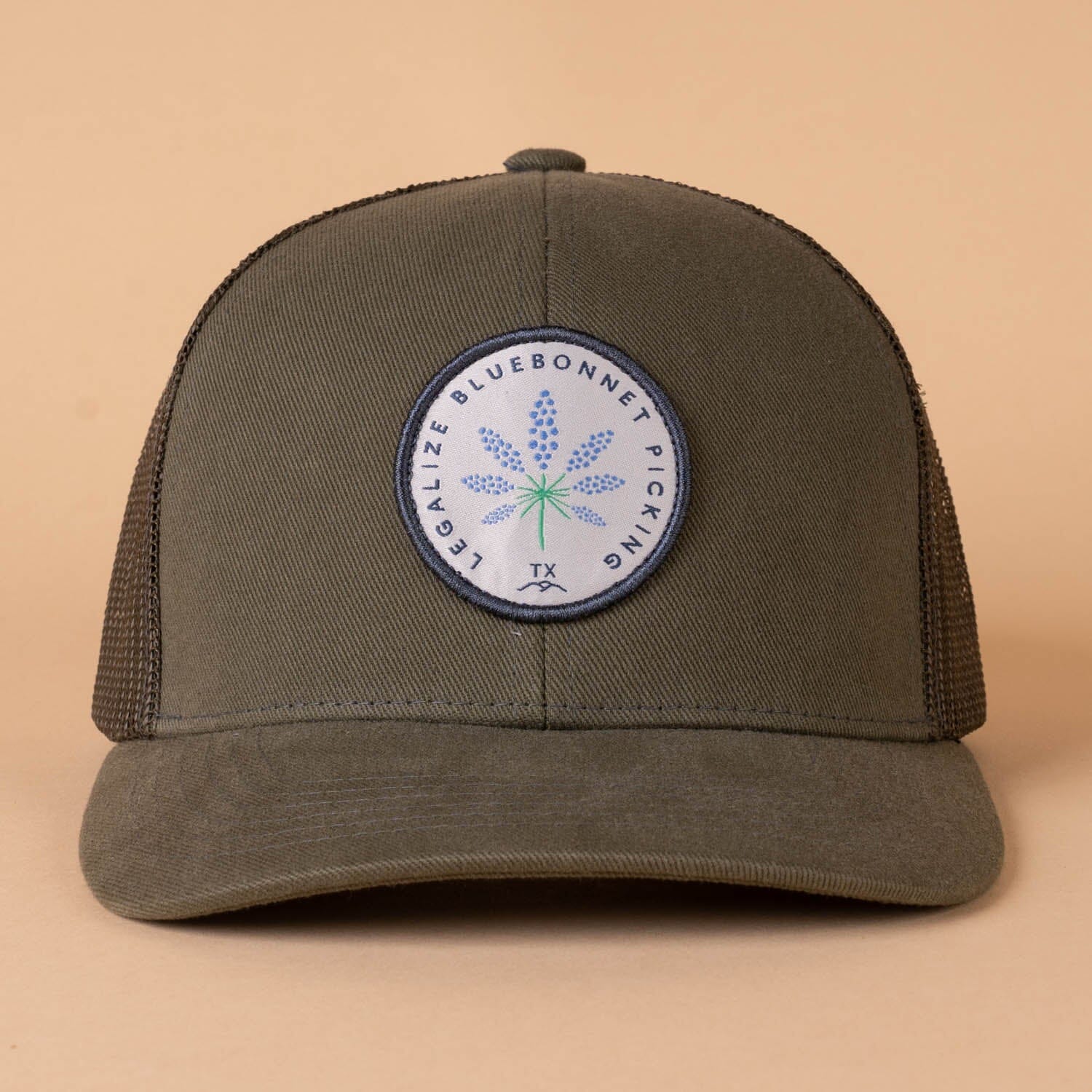 Legalize Bluebonnet Trucker | Fern | Texas Hill Country Provisions ...